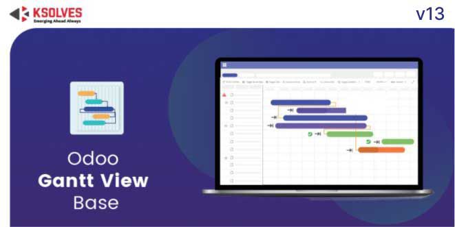 Odoo Gantt View Base: Plan and Schedule Projects